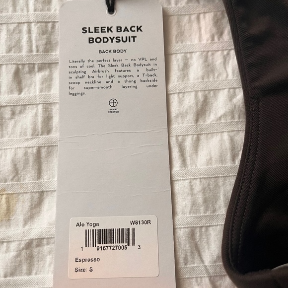 ALO Yoga | Tops | Alo Slick Back Bodysuit | Poshmark